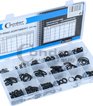 O-Ring-Sortiment, 225-tlg.